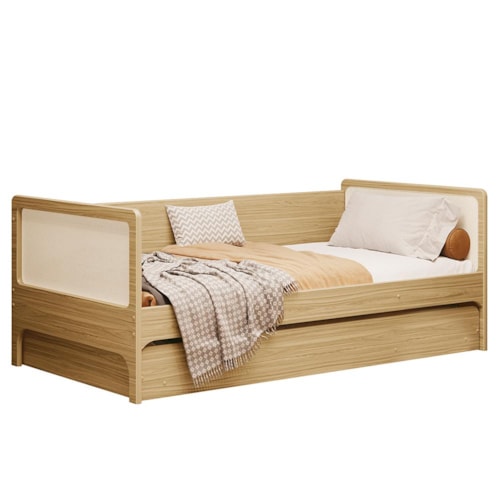 Bicama Sofá Brisa Carvalho Fosco - Reller Móveis - PRMoveis